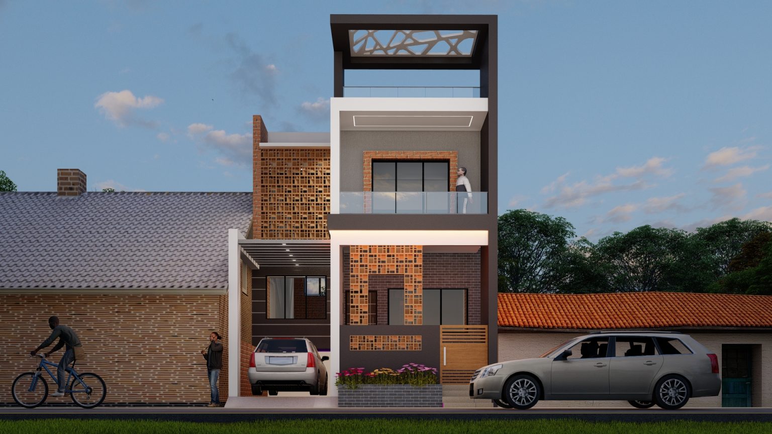 20x50 House plans - Smartscale House Design