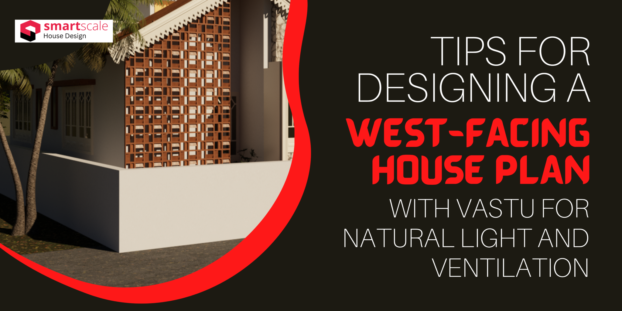 Tips for designing a West-facing house plan with Vastu for natural ...