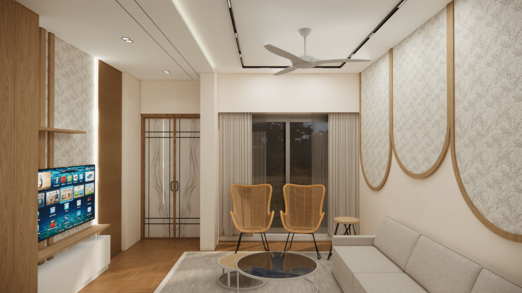 14x12-Living-Room-Modern-Interior-Design-Cream-Wooden-Theme-525613 ...