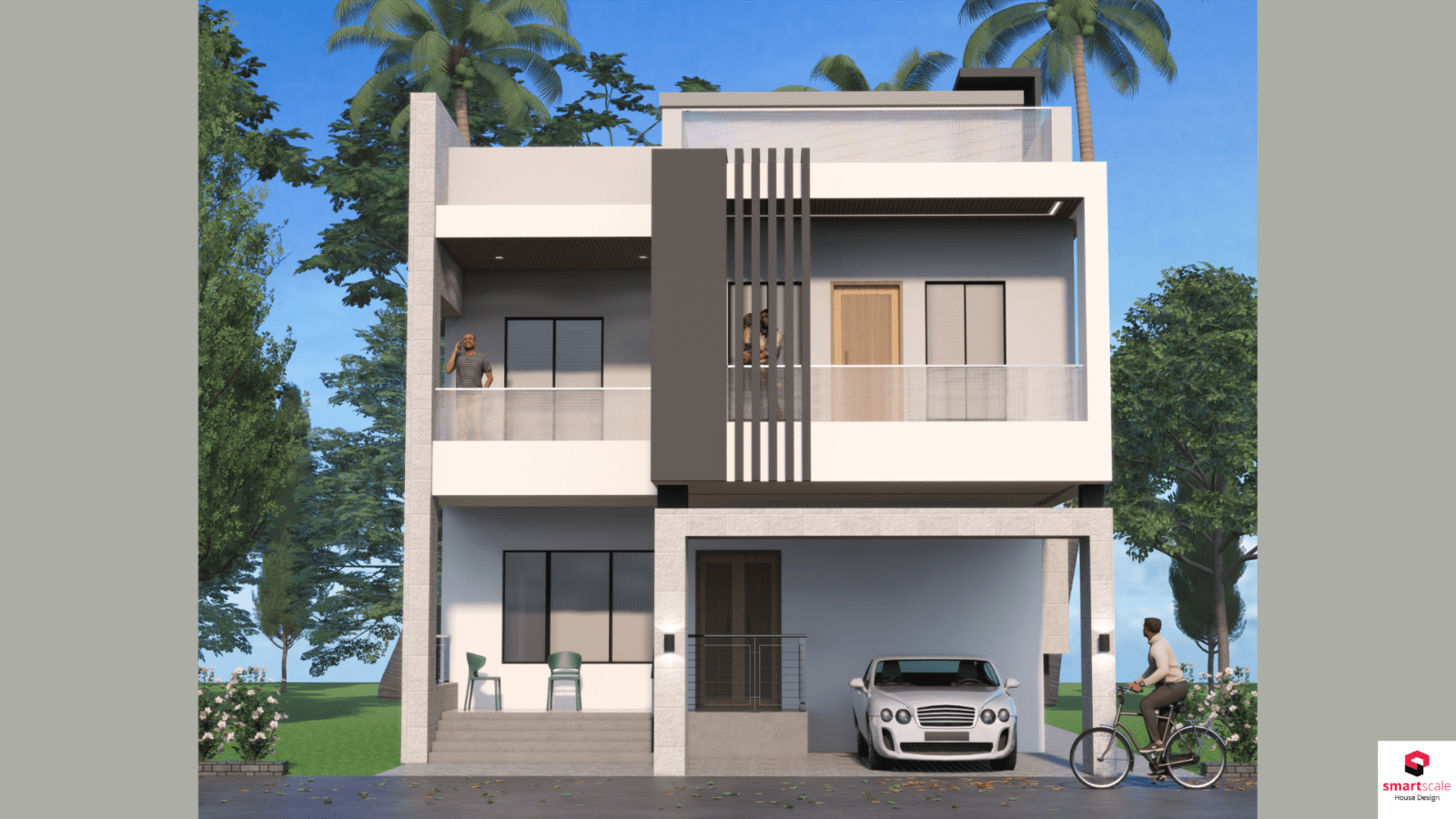 Small House Design with Car Parking (Indian Style Elevation Ideas ...