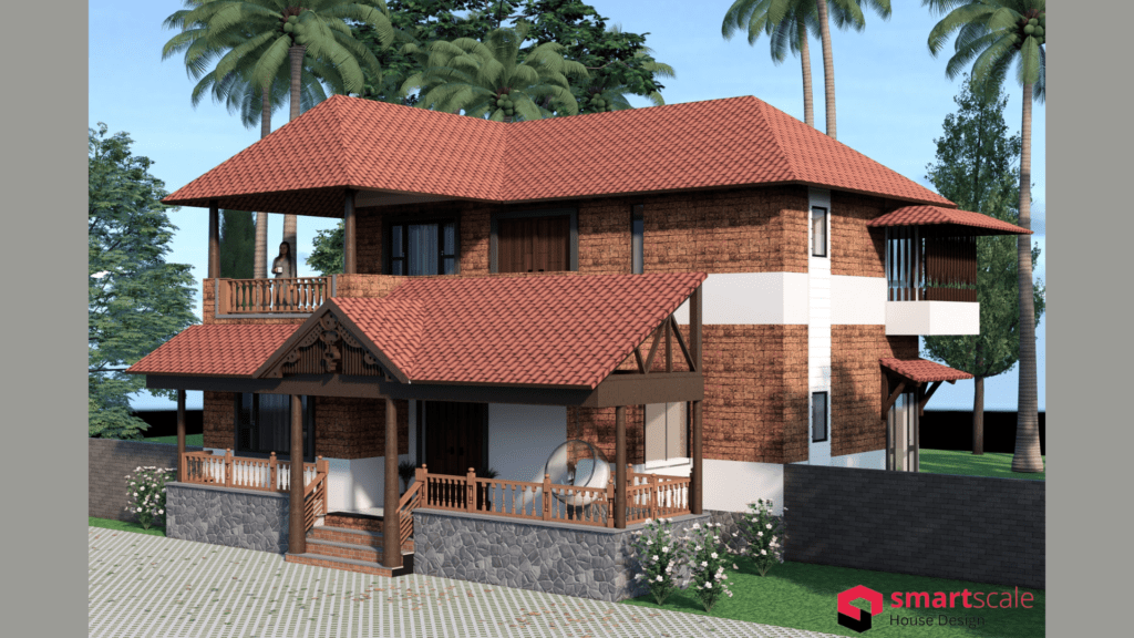 Simple 2BHK House Plan 3D Elevation Designs - Smartscale House Design