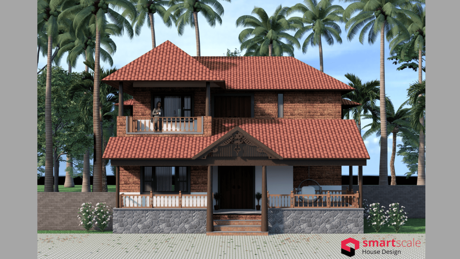 Simple 2BHK House Plan 3D Elevation Designs - Smartscale House Design
