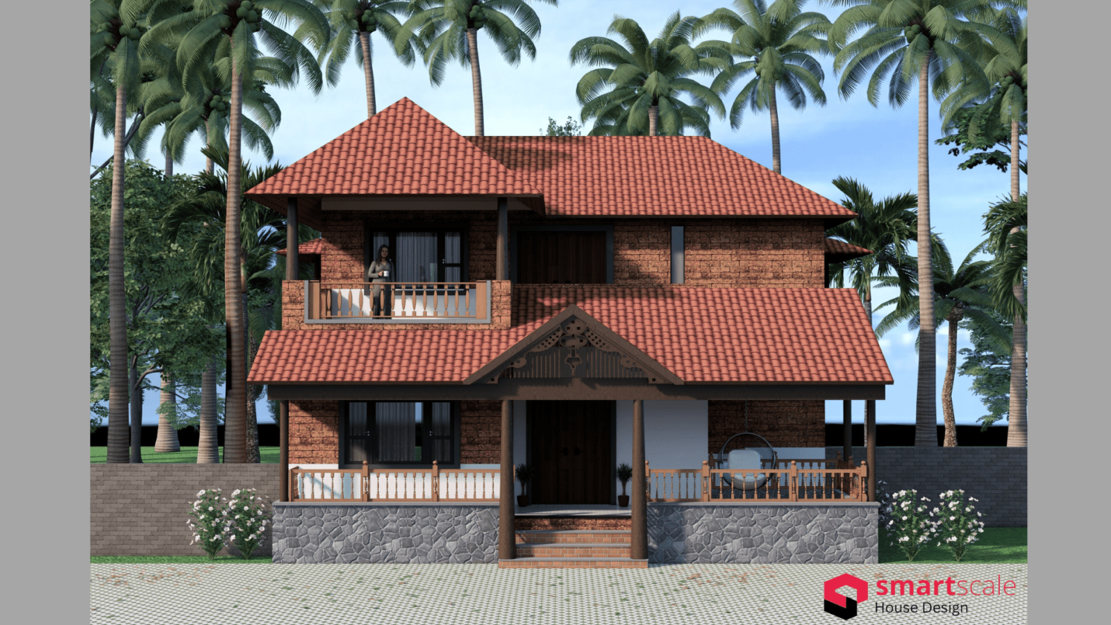 Simple 2BHK House Plan 3D Elevation Designs - Smartscale House Design