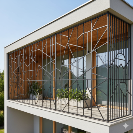 Modern Grill Design for Balcony: Stylish and Safe Ideas - Smartscale ...