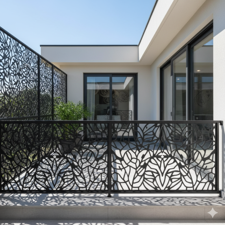 Modern Grill Design for Balcony: Stylish and Safe Ideas - Smartscale ...