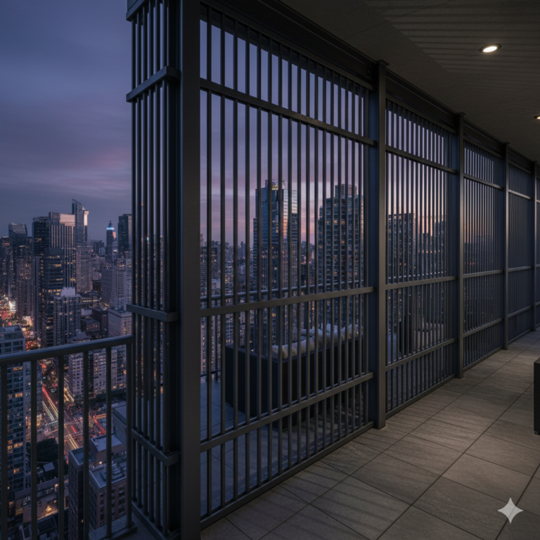 Modern Grill Design for Balcony: Stylish and Safe Ideas - Smartscale ...