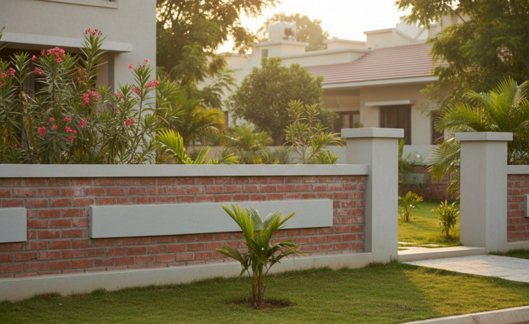 Best Simple Compound Wall Design Patterns - Smartscale House Design