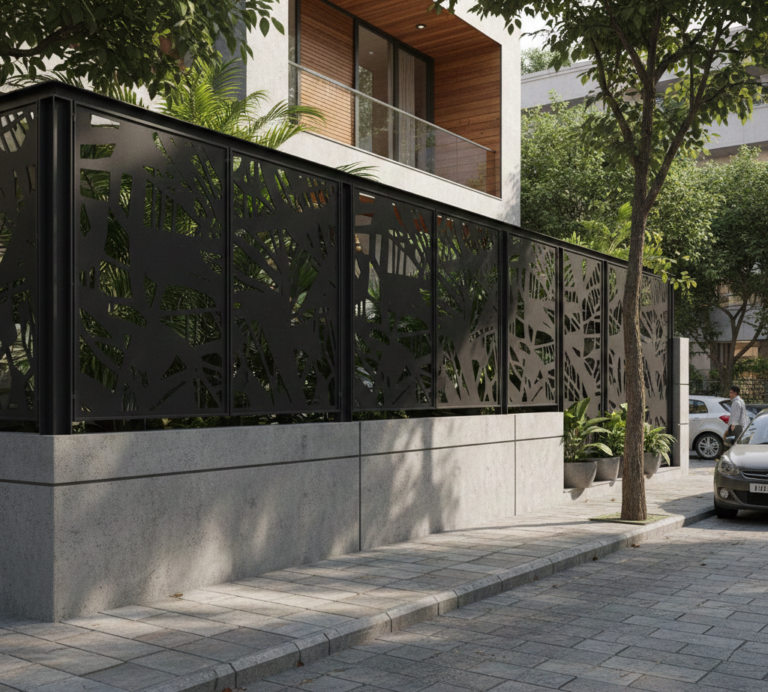Best Simple Compound Wall Design Patterns - Smartscale House Design