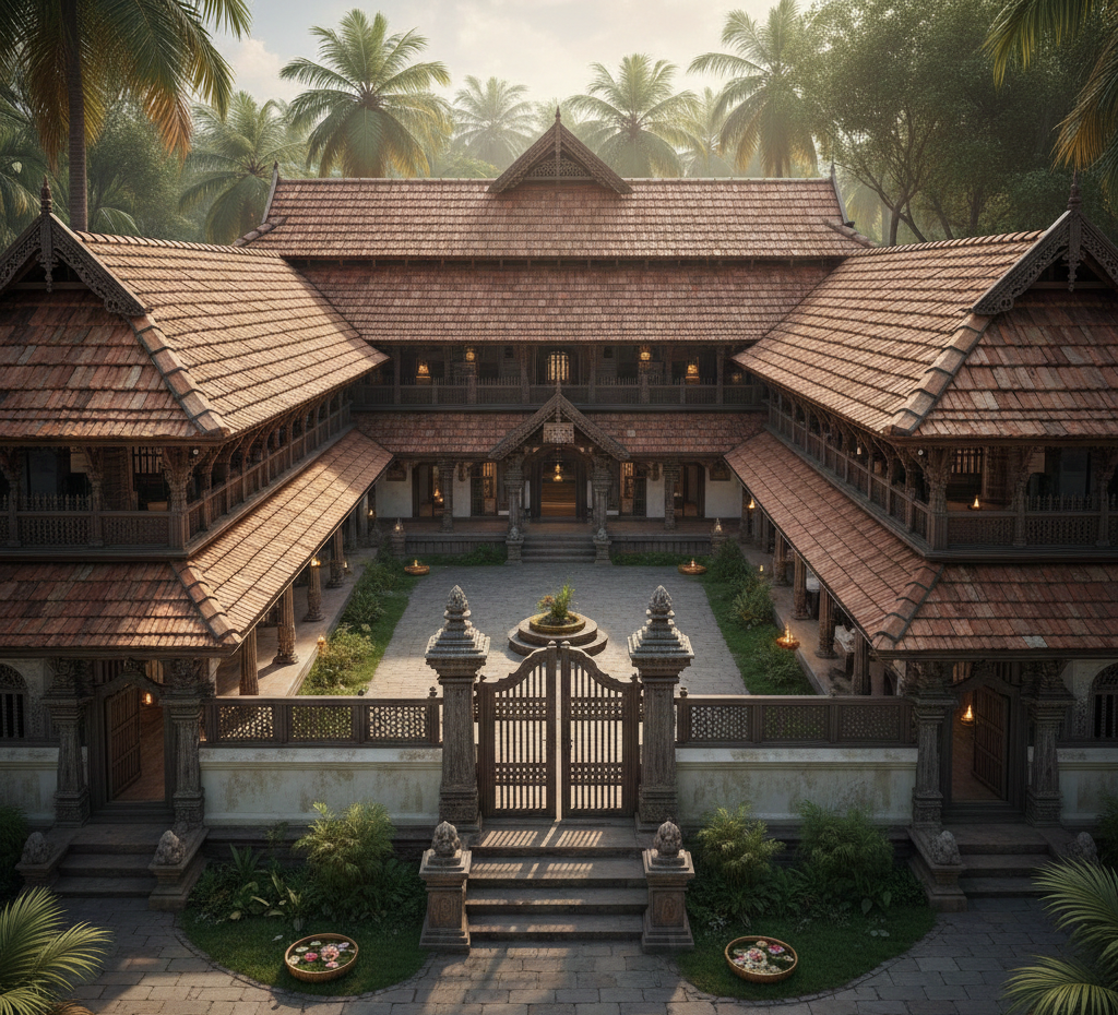 Traditional Kerala House Design: Features, Floor Plans, Cost & Modern ...
