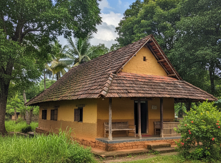 Normal Village House Design in India | Simple & Practical Rural Homes ...