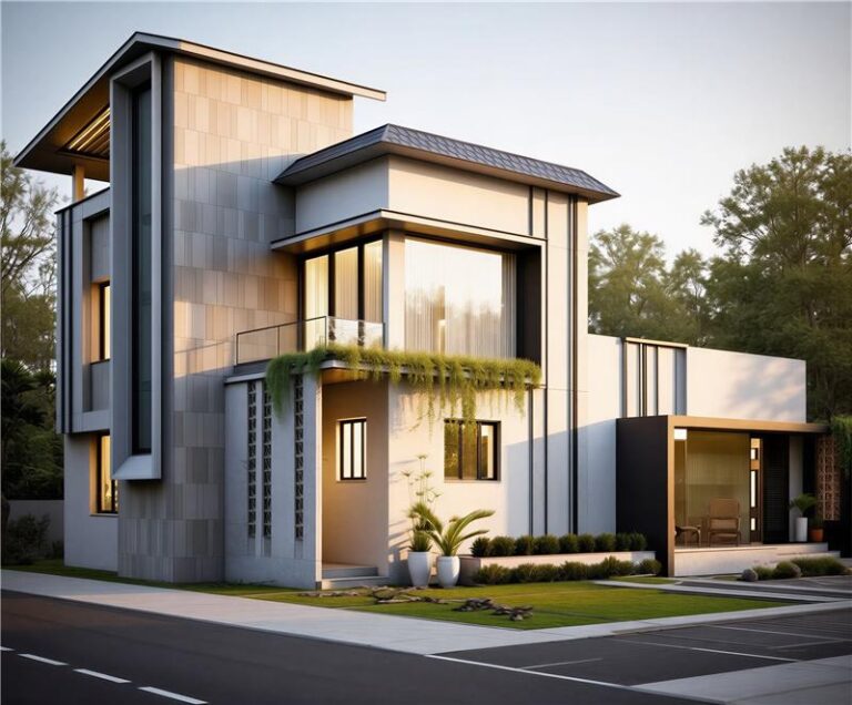 Double Floor Normal House Front Elevation Designs That Look Great ...